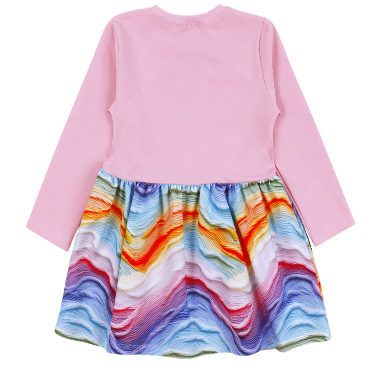 Детска рокля ''Rainbow flow'' 110 см - 5 г. | магазин Косара